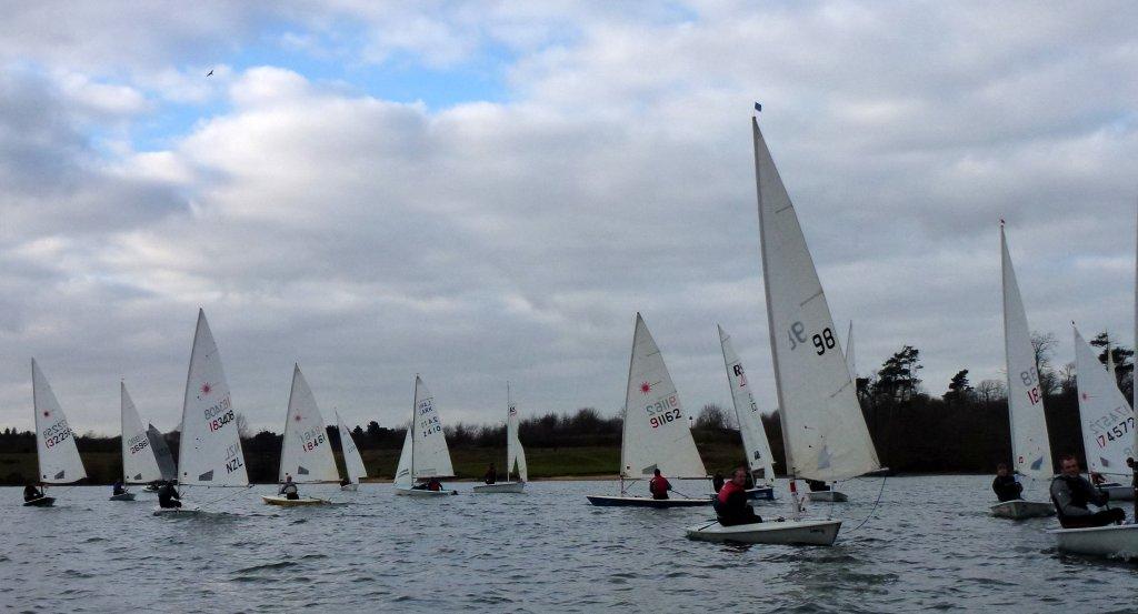 Frostbite Series at Alton Water Sailing Club - Race 3