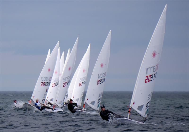 Laser & Radial Europeans & Worlds at Dun Laoghaire - Day 2