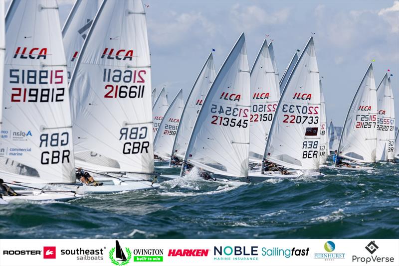 UKLA Open & National ILCA Championships 2023 at Hayling Island Sailing ...