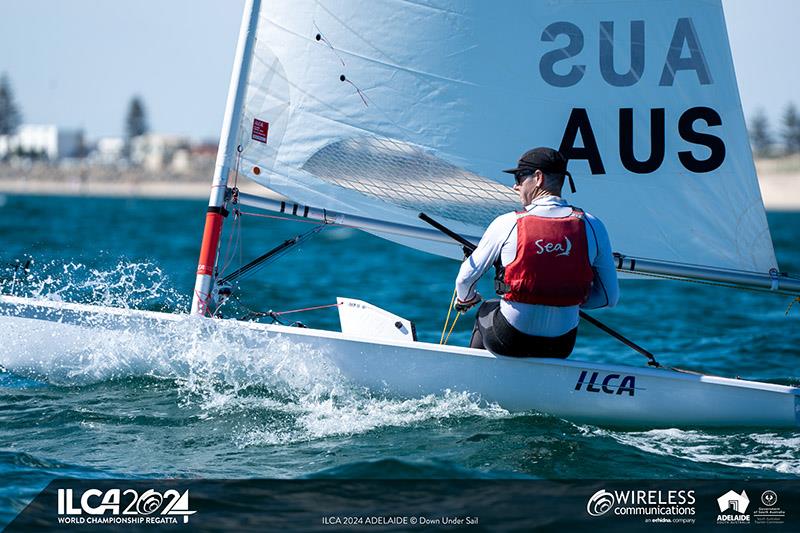 Former Olympian Brendan Casey racing in the ILCA 7 Masters fleet - 2024 ...