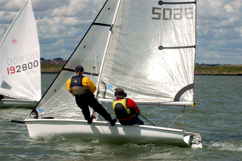 3000s at the Medway Dinghy Regatta at Wilsonian Sailing Club