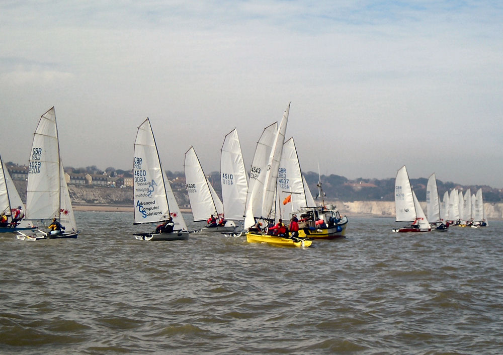 Laser 4000 UK Series Round 1 at Broadstairs Sailing Club
