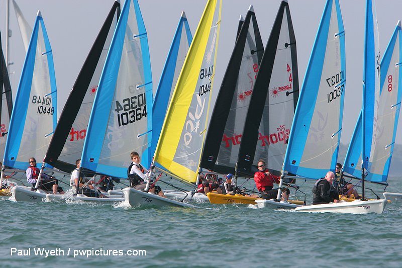Laser Pico Nationals at Gurnard Sailing Club