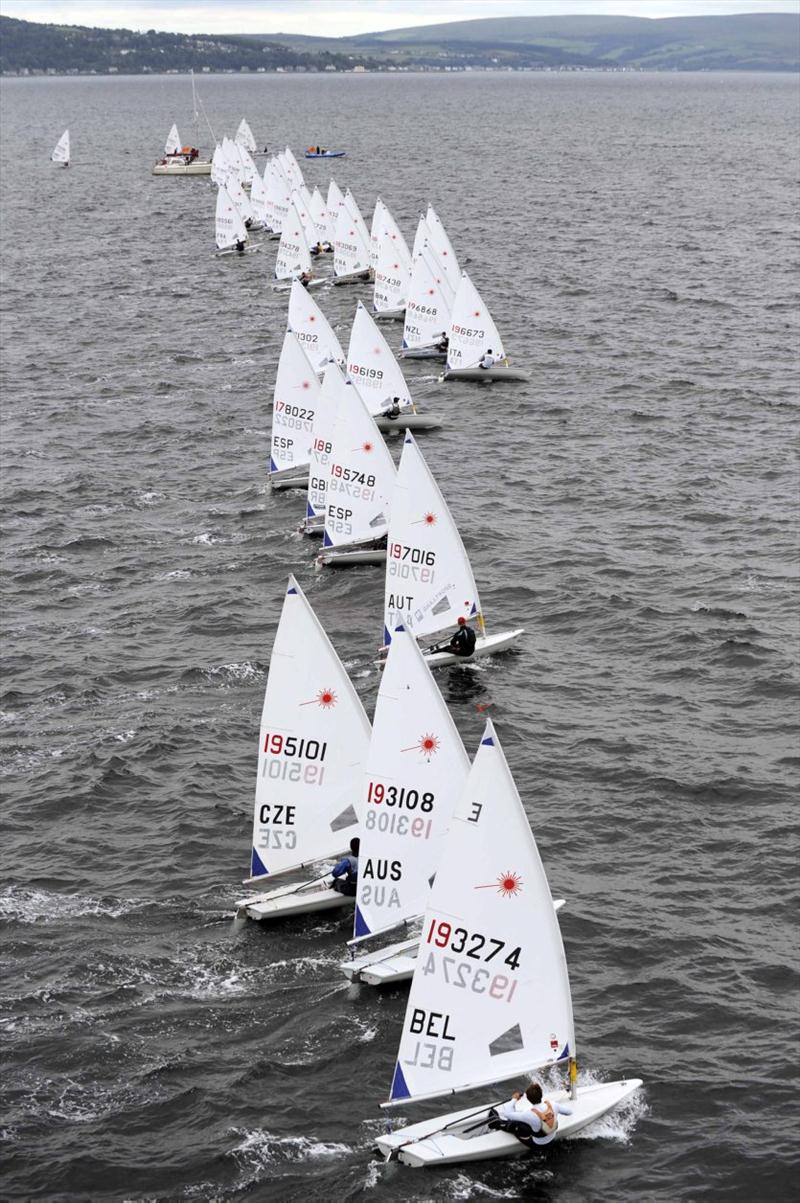 Laser Radial Worlds at Largs Sailing Club - Day 2