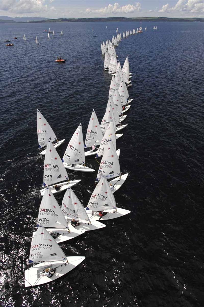 Laser Radial Worlds at Largs Sailing Club - Day 4