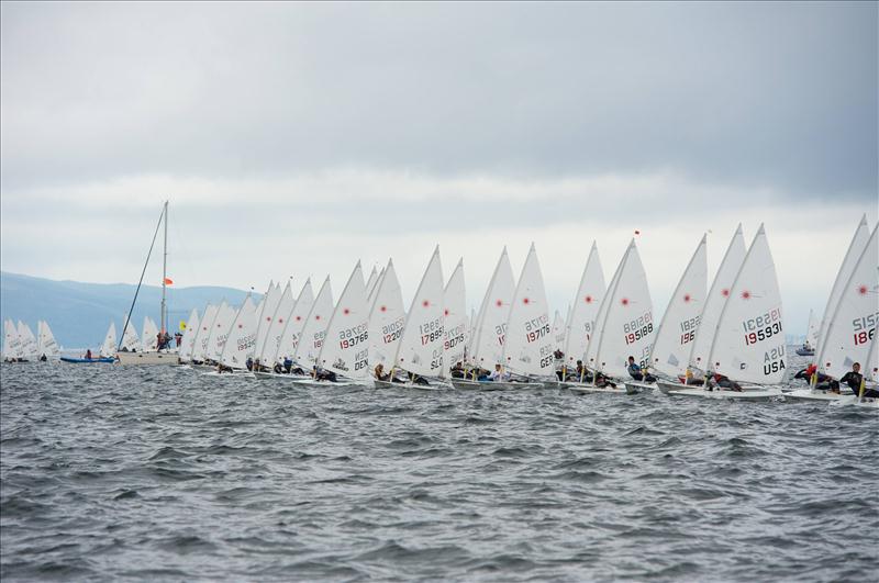 Laser Radial Youth Worlds at Largs Sailing Club - Overall