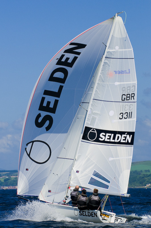 Laser SB3 Nationals at Largs Sailing Club - Day 1