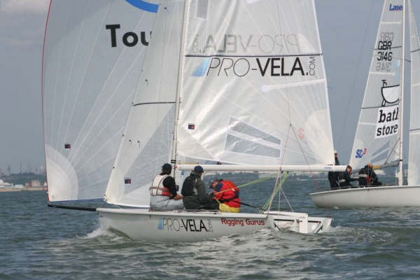 Laser SB3 Solent Series Event 1 at Royal Southern Yacht Club