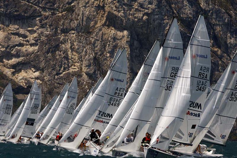 Laser SB3 Worlds at Torbole, Lake Garda, Italy - Day 4