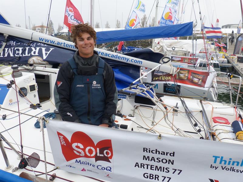 Rich Mason finishes second Rookie in the Solo Maître Coq