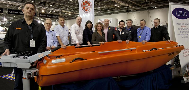 London Boat Show donates Safety and Rescue Boat to Muchelney