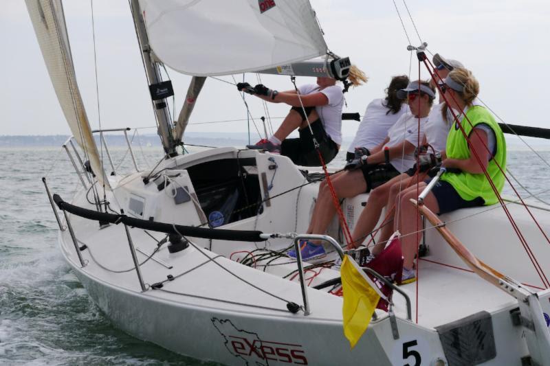 Annabel Vose, Emily Nagel, Suzy Russell, Hannah Peters 1 on day 1 of ...