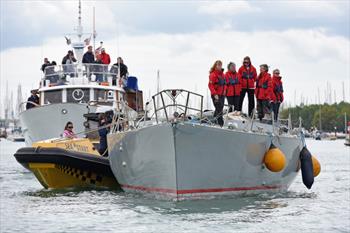 Legendary boat 'Maiden' returns home 27 years after world record