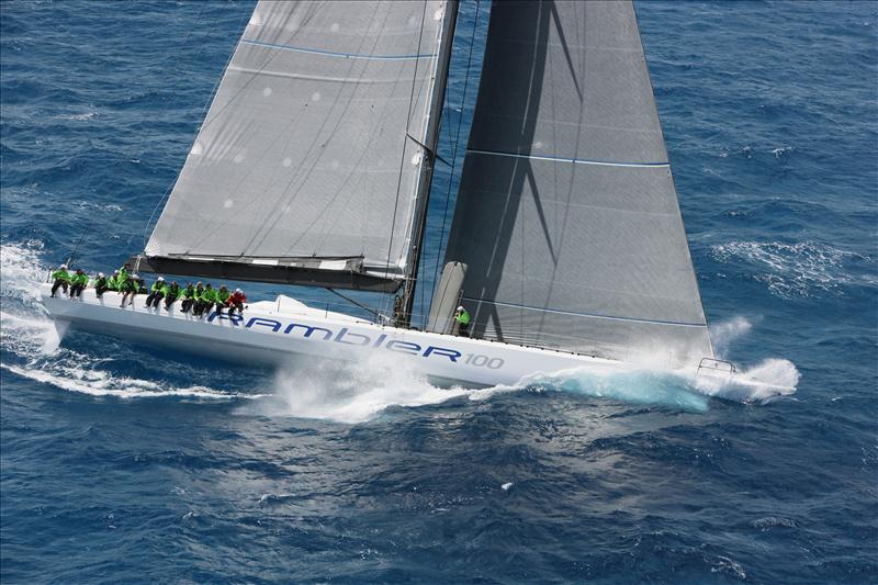 Rambler 100 breaks the RORC Caribbean 600 Monohull record