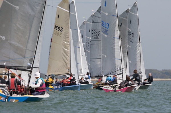 Merlin Rocket Open Meeting At Hayling Island Sailing Club
