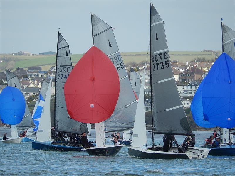 St Austell Brewery Merlin Rocket Silver Tiller at Salcombe Yacht Club