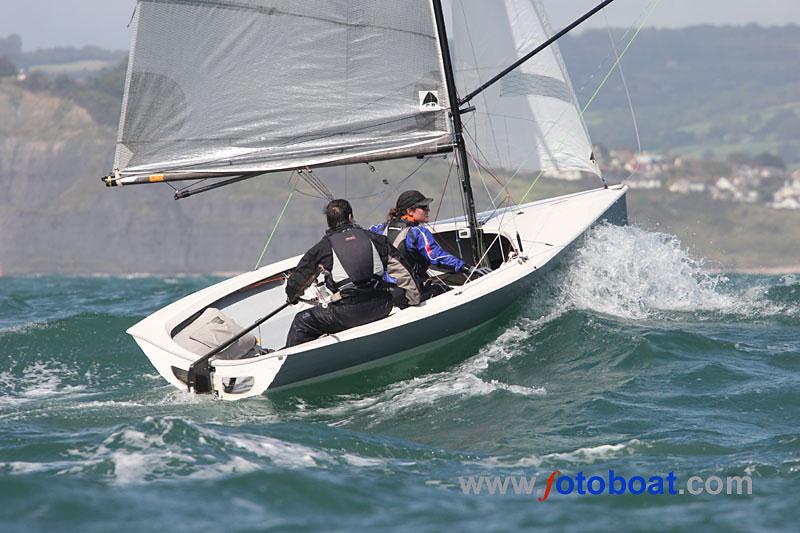 Selden Merlin Rocket Nationals at Lyme Regis Sailing Club - Day 3