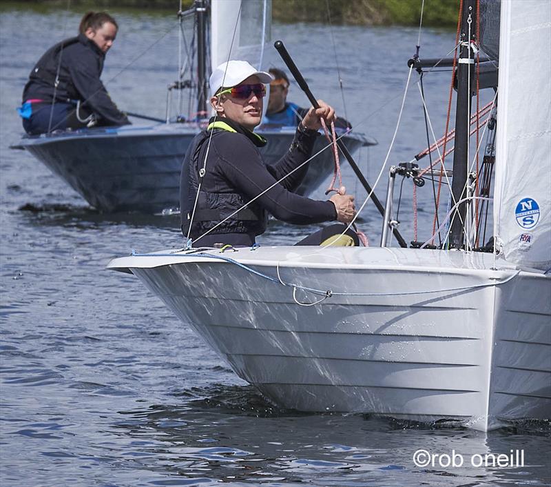 Merlin Rocket Allen South East Series Round 2 at Fishers Green Sailing Club