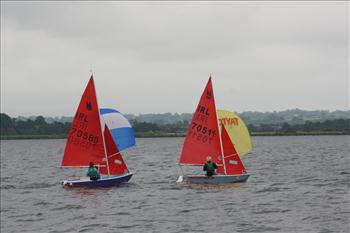 Irish Mirror Northerns at Lough Neagh Sailing Club