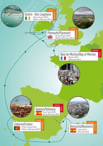 Famous skippers and exceptional teams set for the Route des Princes