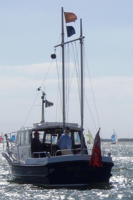 'Betivuka' is Itchenor Sailing Club's dedicated committee boat