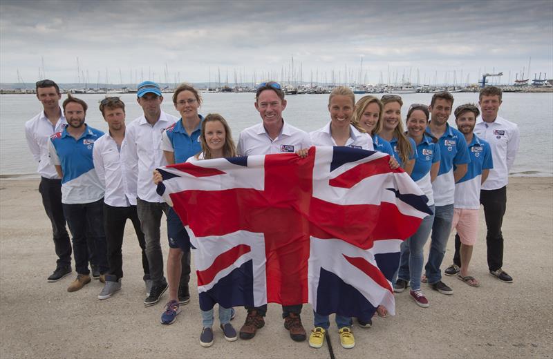 British team unveiled for Rio sailing Test Event