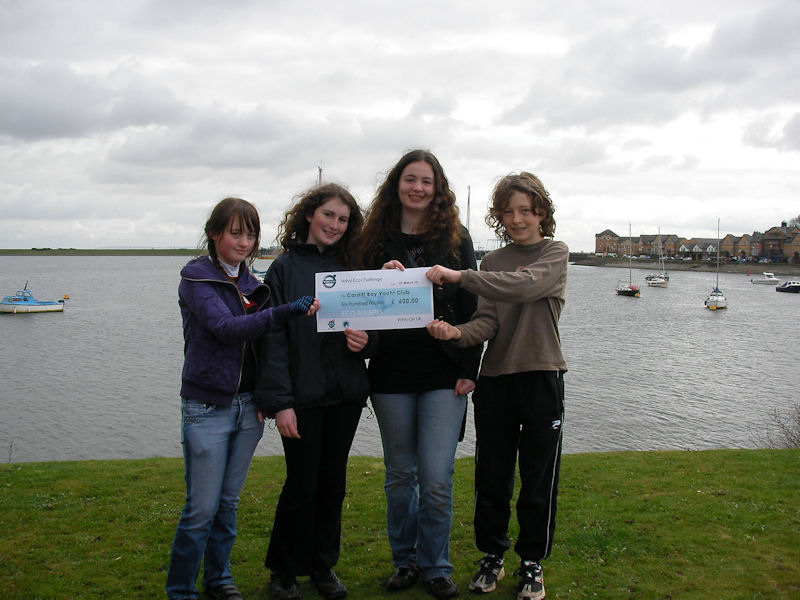 Volvo Eco Challenge award for Cardiff Bay Yacht Club