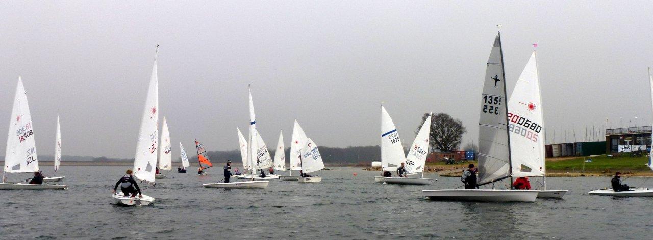 Frostbite Series at Alton Water Sailing Club - Race 5