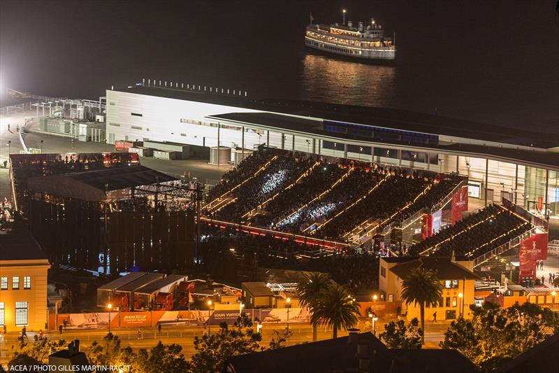 Sting and Imagine Dragons mark opening of Americas Cup Pavilion