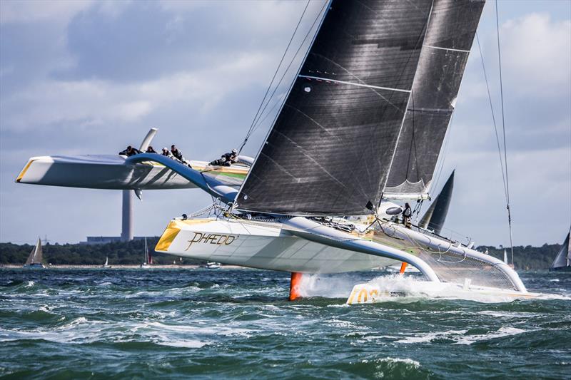 Phaedo 3 smashes Round the Island Race record