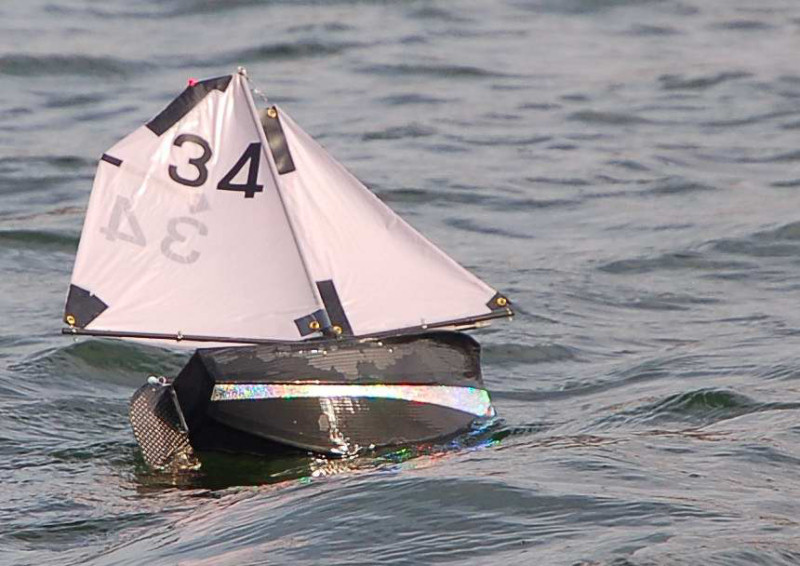 Footy boats at Guildford Model Yacht Club