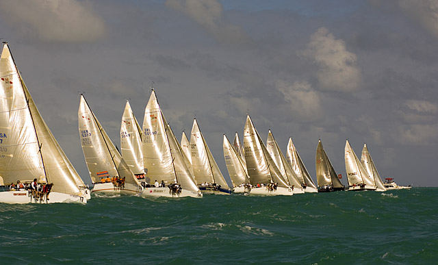 Mumm 30 Worlds at Miami Beach, Florida - Day 1