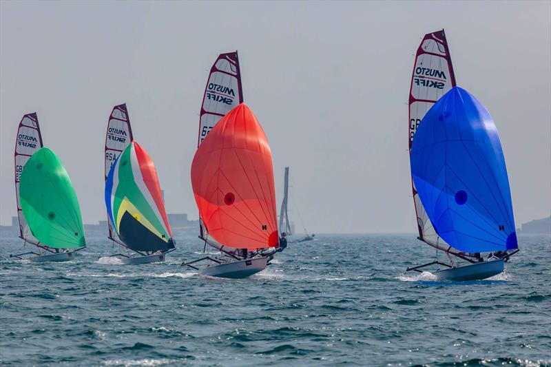 Musto Skiffs at the WPNSA Skiff Open 2024