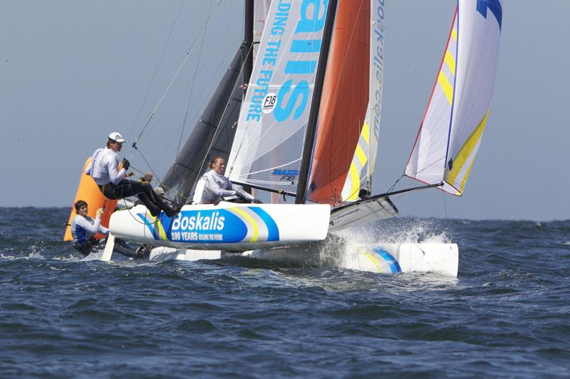 Nacra Infusion Worlds at Texel, Holland - Day 1
