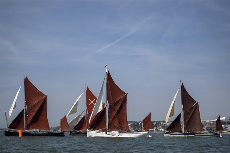 Southend Barge Match at Thorpe Bay Yacht Club