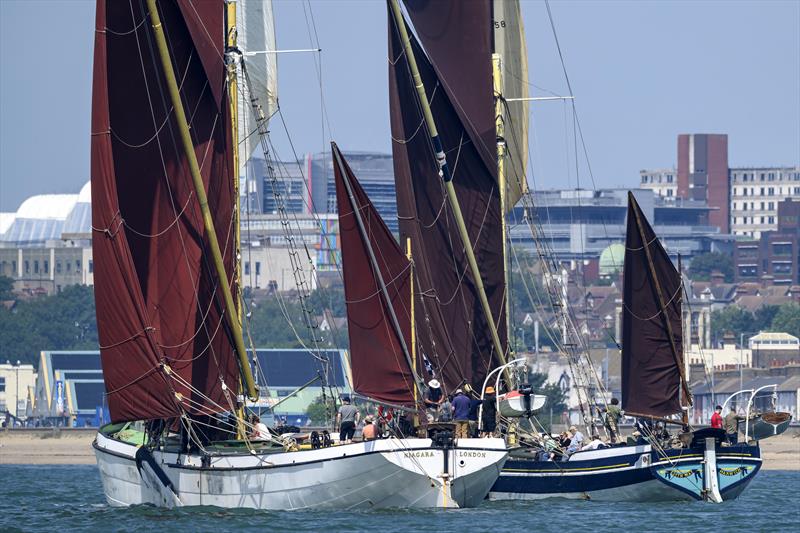 Southend Barge Match at Thorpe Bay Yacht Club