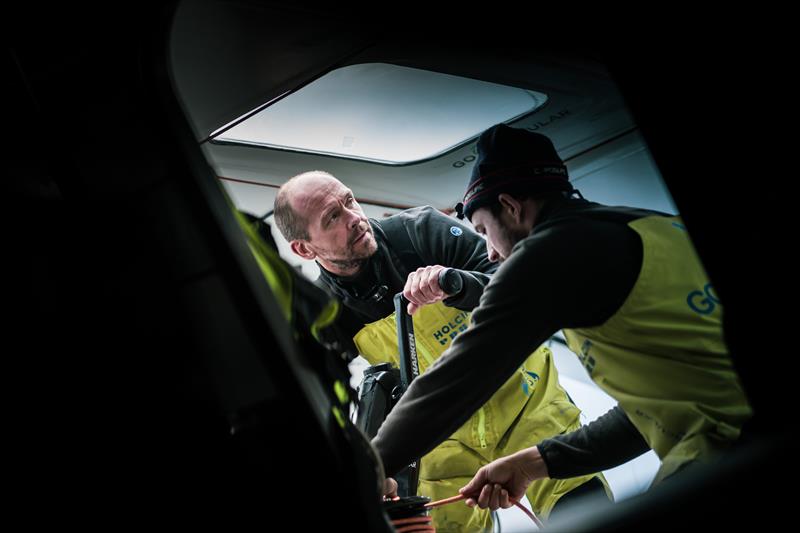 The Ocean Race 2022-23 Leg 3 onboard Holcim - PRB Team. Kevin Escoffier ...