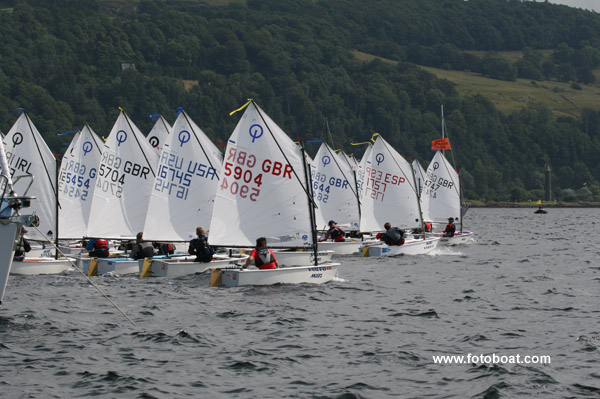 Volvo Musto Optimist National Championships at Largs - Day 2