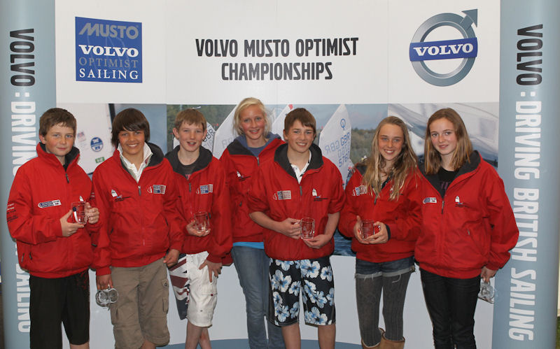 Great Britain IOCA European Squad 2010 (l to r) James Taylor, Harry ...