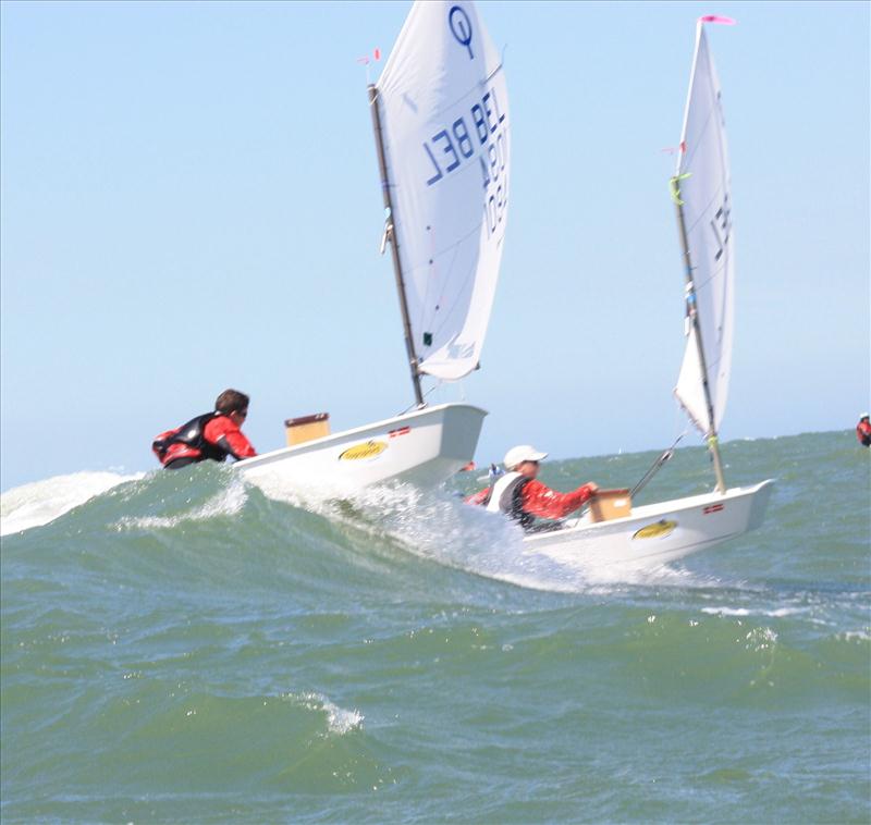GBR Optimist Team lead the way at Flanders Regatta