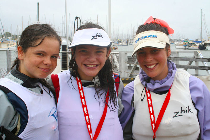 Optimist Australian Champs at Royal Queensland Yacht Squadron - Day 1