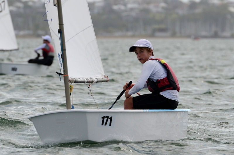 Optimist Australian Champs at Royal Queensland Yacht Squadron - Day 3