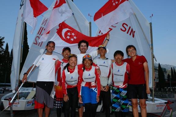 Optimist Team Racing World Championships at Fraglia Vela Riva Overall