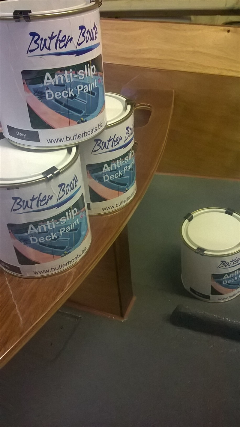 Butler Boats Anti-Slip Floor Paint on YachtsandYachting.com