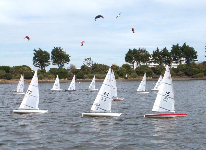 RC Laser Nationals at Eastbourne & District Model Boat Club