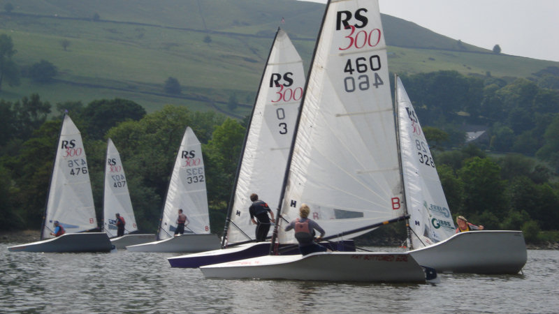 RS300 Northern Tour Event 1 at Combs Sailing Club