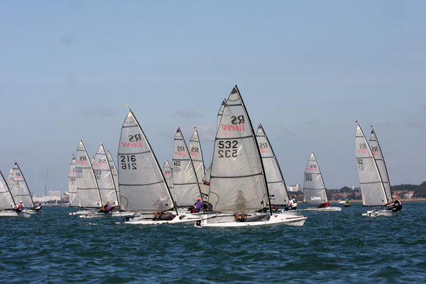 Gul RS Vareo Nationals at Netley Sailing Club - Day 1