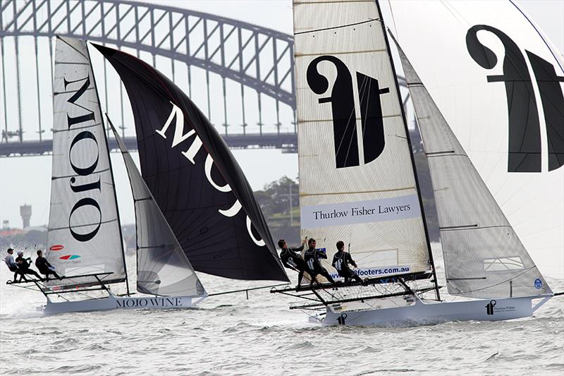 2013-2014 18ft Skiff NSW Championship at Sydney, Australia - Race 5