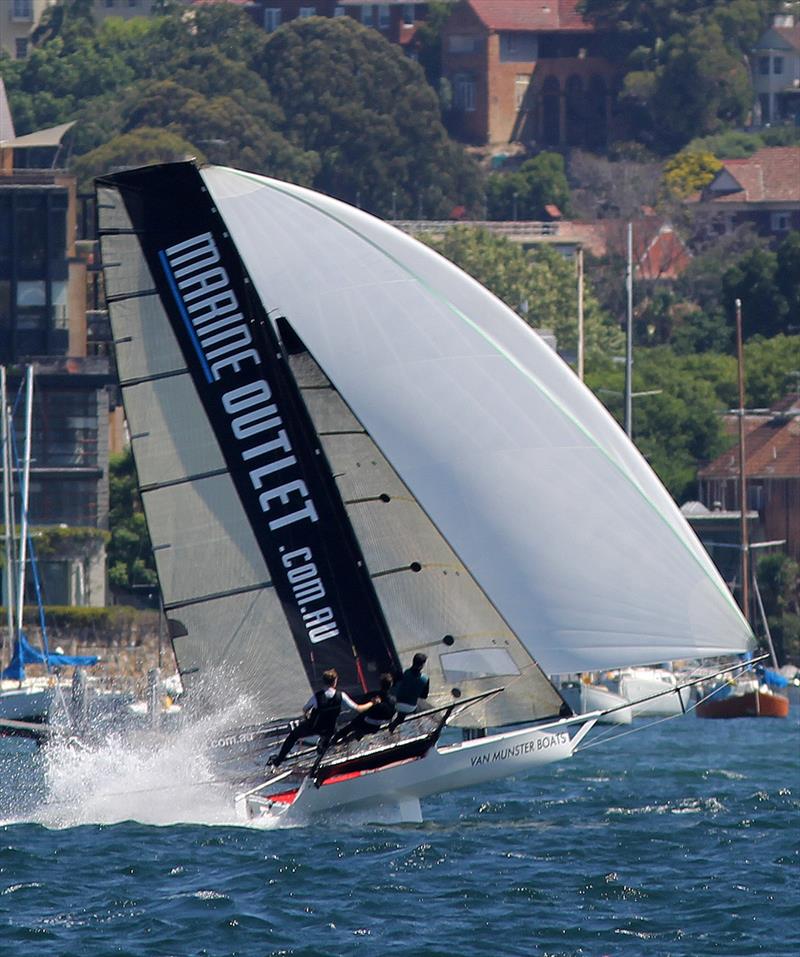 Marine Outlet first up for new sponsor - JJ Giltinan 18ft Skiff ...