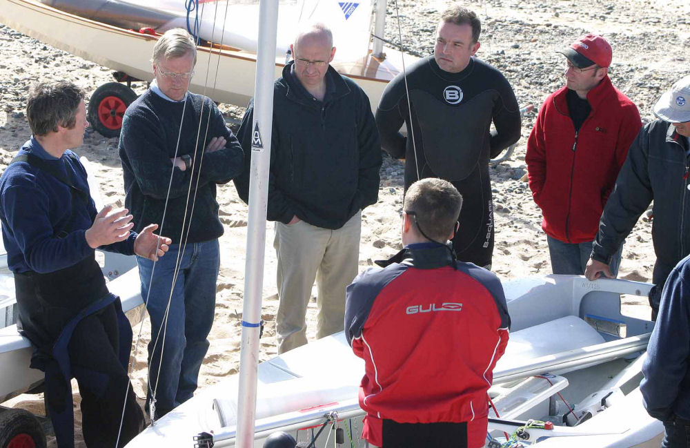 Solo training weekend at Largo Bay Sailing Club